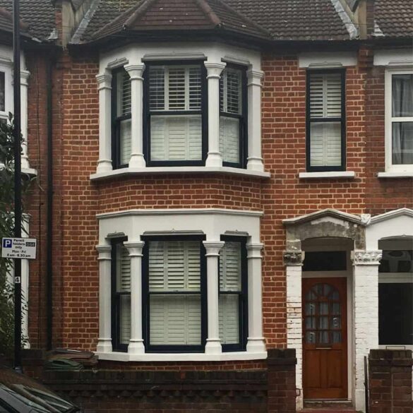 13 Beautiful Black Windows With White Trim Ideas - Repaired Homes